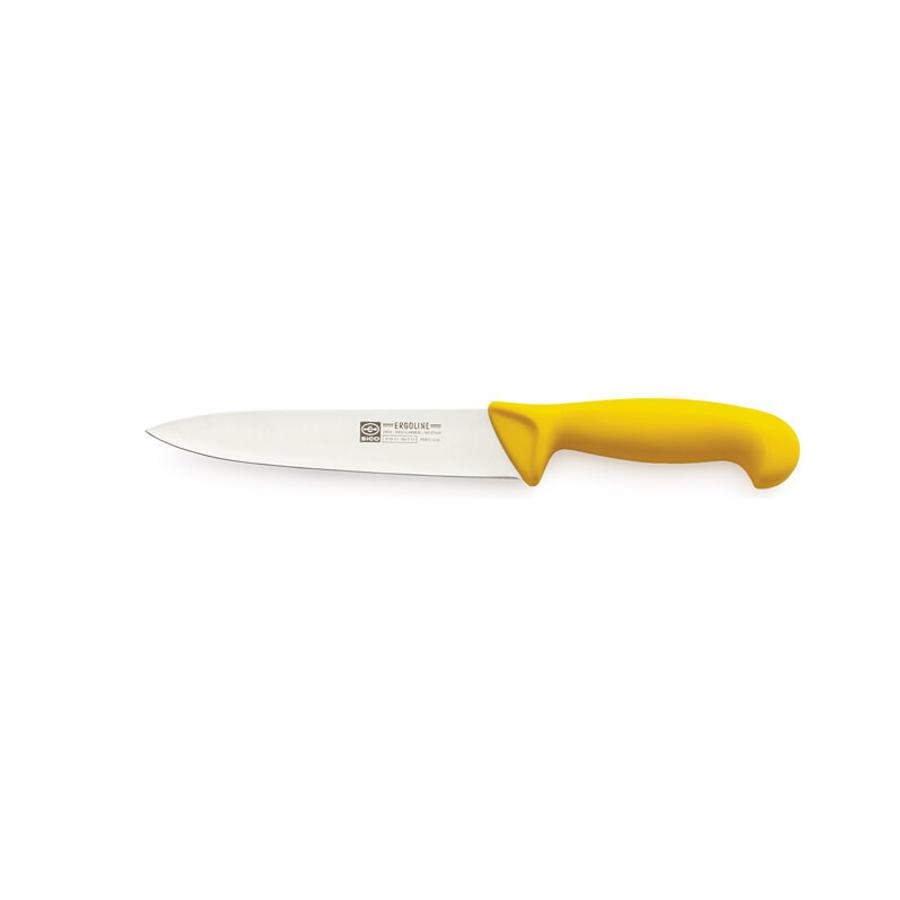 FACA COZINHA 16CM SICO CABO AMARELO | CABO COLORIDO - SICO | Brincoloiça
