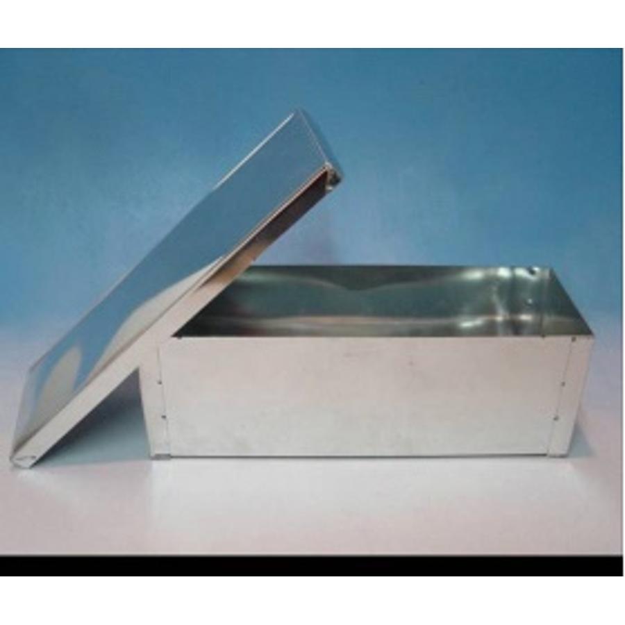 FORMA DE PAO FORMA INOX 30x10x10cm | Formas Inox | Brincoloiça