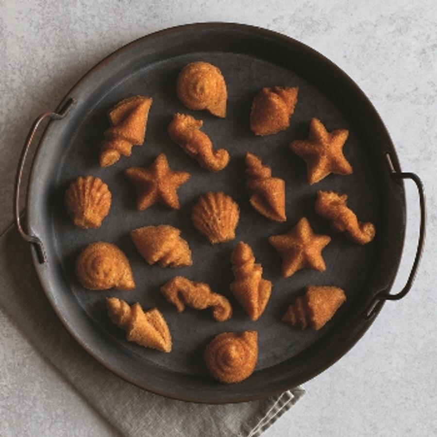 FORMA SEA SHELL CAKELET PAN 80148 NORDIC WARE | Formas Nordic Ware ...